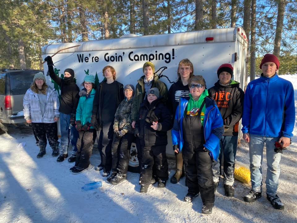 Scouts practice winter camping | News, Sports, Jobs - Daily Press